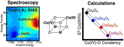 Co(IV) 和 Co4O4 中金属-金属相互作用的 X 射线光谱表征：电子结构对形成与氧释放反应相关的高价态的贡献,Journal of ...