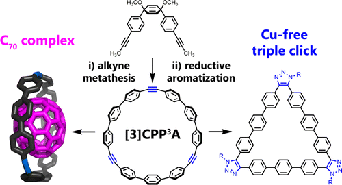 Synthesis of Cycloparaphenyleneacetylene via Alkyne Metathesis: C70 ...