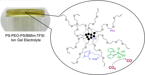 刷状聚合物离子凝胶中 CO2 还原的电催化,Journal of the American Chemical Society - X-MOL