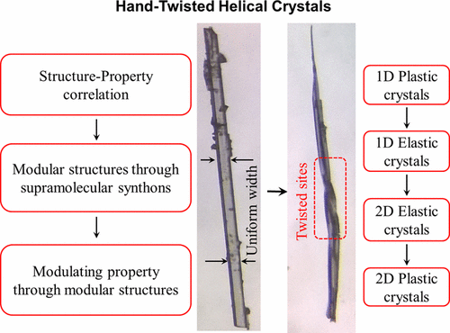 Crystal Engineering of Hand-Twisted Helical Crystals,Journal of the ...