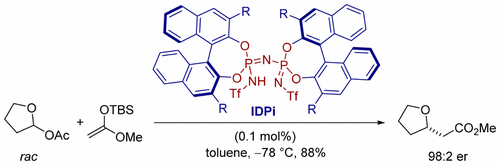 Asymmetric Catalysis via Cyclic, Aliphatic Oxocarbenium Ions,Journal of ...