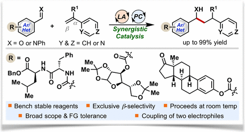 β-Selective Reductive Coupling of Alkenylpyridines with Aldehydes and ...