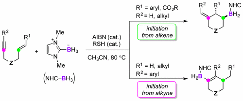 Radical Borylation/Cyclization Cascade of 1,6-Enynes for the Synthesis ...