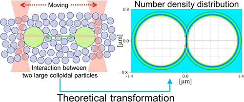 Number Density Distribution of Small Particles around a Large Particle: Structural Analysis of a ...