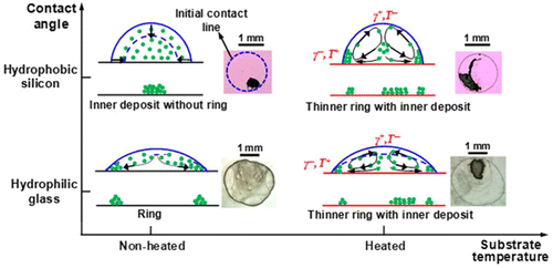 Effects of Substrate Heating and Wettability on Evaporation Dynamics ...