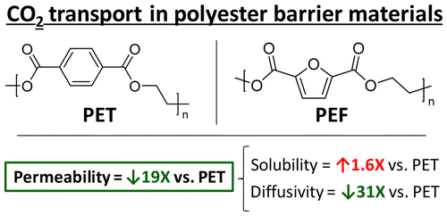 Carbon Dioxide Sorption and Transport in Amorphous Poly(ethylene ...