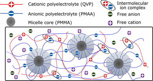 高韧性聚阳离子交联三嵌段共聚物水凝胶,Macromolecules - X-MOL