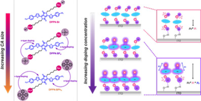 CounterionInduced Facile Self-doping and Tunable Interfacial Dipoles of ...