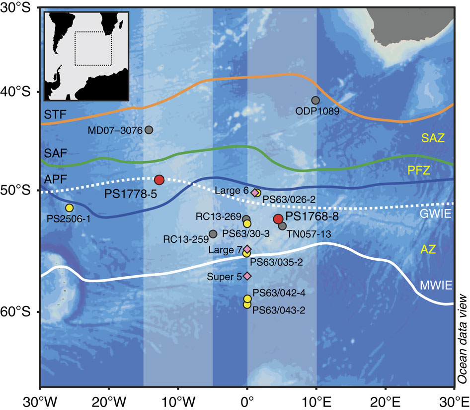 冰川南部海洋中的季节性海冰带，是碳汇。,Nature Communications - X-MOL