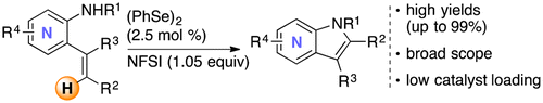 Selenium-Catalyzed Oxidative C(sp2)–H Amination of Alkenes Exemplified ...