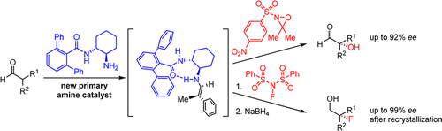 A Simple Primary Amine Catalyst for Enantioselective α-Hydroxylations ...