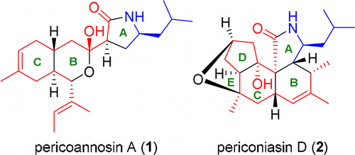 Pericoannosin A, a Polyketide Synthase–Nonribosomal Peptide Synthetase ...