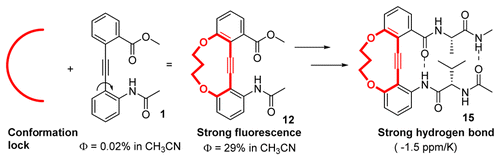 Conformationally Locked Tolans, β-Sheet Structures, and Photophysical ...