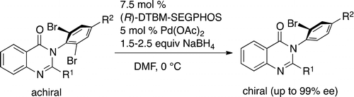 Catalytic Enantioselective Synthesis of N–C Axially Chiral Mebroqualone ...