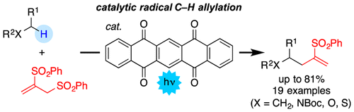 Aryl Ketone Catalyzed Radical Allylation of C(sp3)–H Bonds under Photoirradiation,Organic ...
