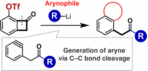 Three-Component Coupling of Triflyloxy-Substituted Benzocyclobutenones ...