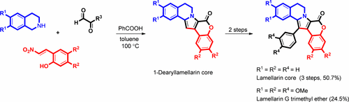 Acid-Mediated Intermolecular [3 + 2] Cycloaddition toward Pyrrolo[2,1-a]isoquinolines: Total ...