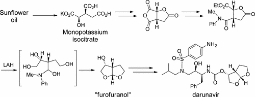 Practical Synthesis of the Bicyclic Darunavir Side Chain: (3R,3aS,6aR ...