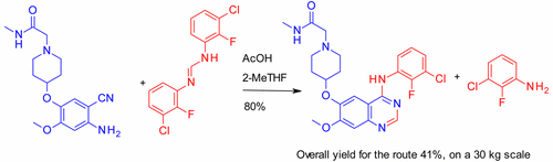 The Development of a Dimroth Rearrangement Route to AZD8931,Organic ...