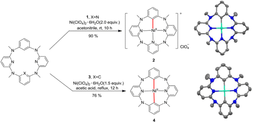 Macrocyclic Aryl–Nickel(II) Complexes: Synthesis, Structure, and Reactivity Studies ...