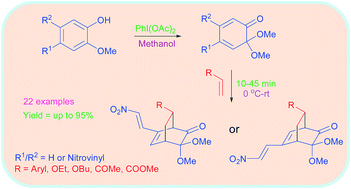 Expedient synthesis of nitrovinyl substituted bicyclo[2.2.2]octenone ...