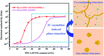 Achieving a low electrical percolation threshold and superior ...