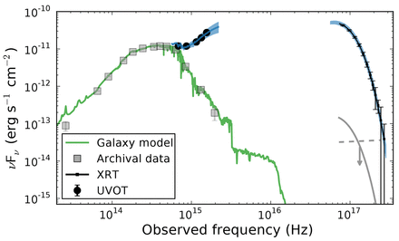 A radio jet from the optical and x-ray bright stellar tidal disruption ...