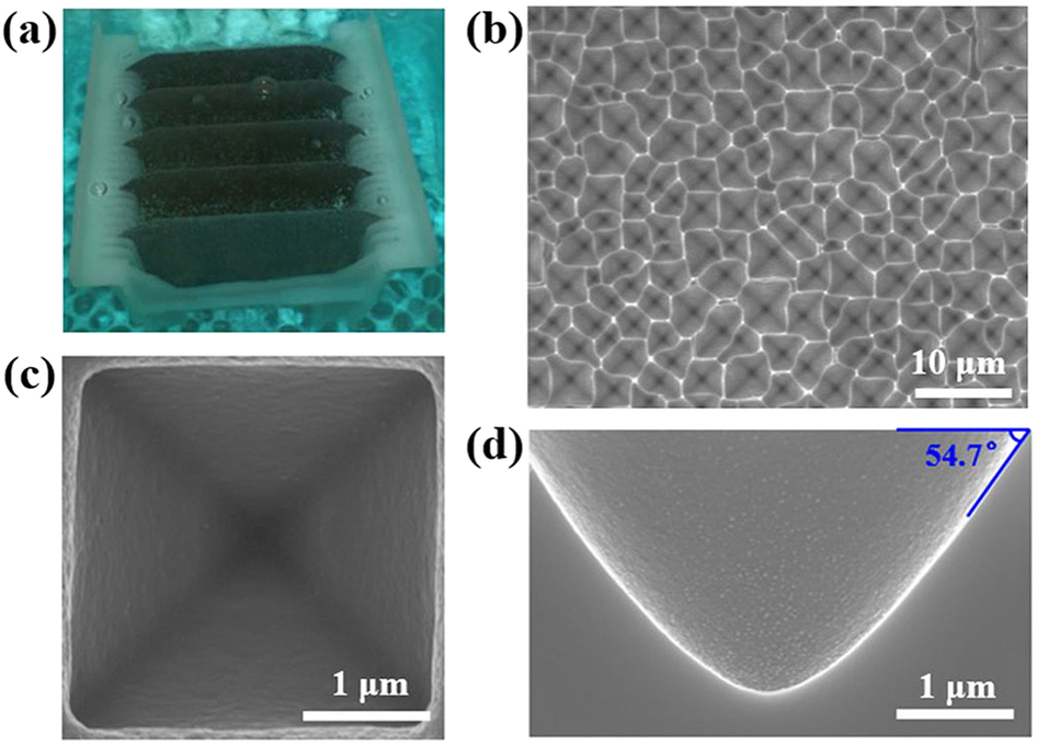 Maskless inverted pyramid texturization of silicon.,Scientific Reports ...