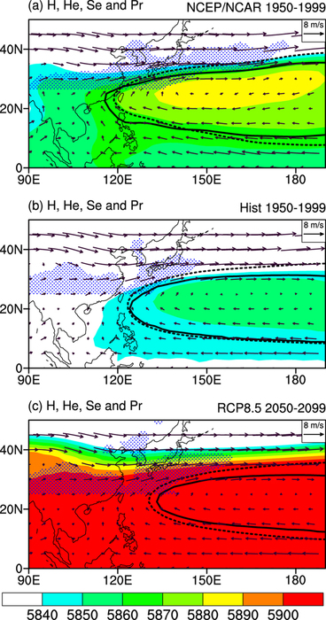 Enhanced or Weakened Western North Pacific Subtropical High under ...