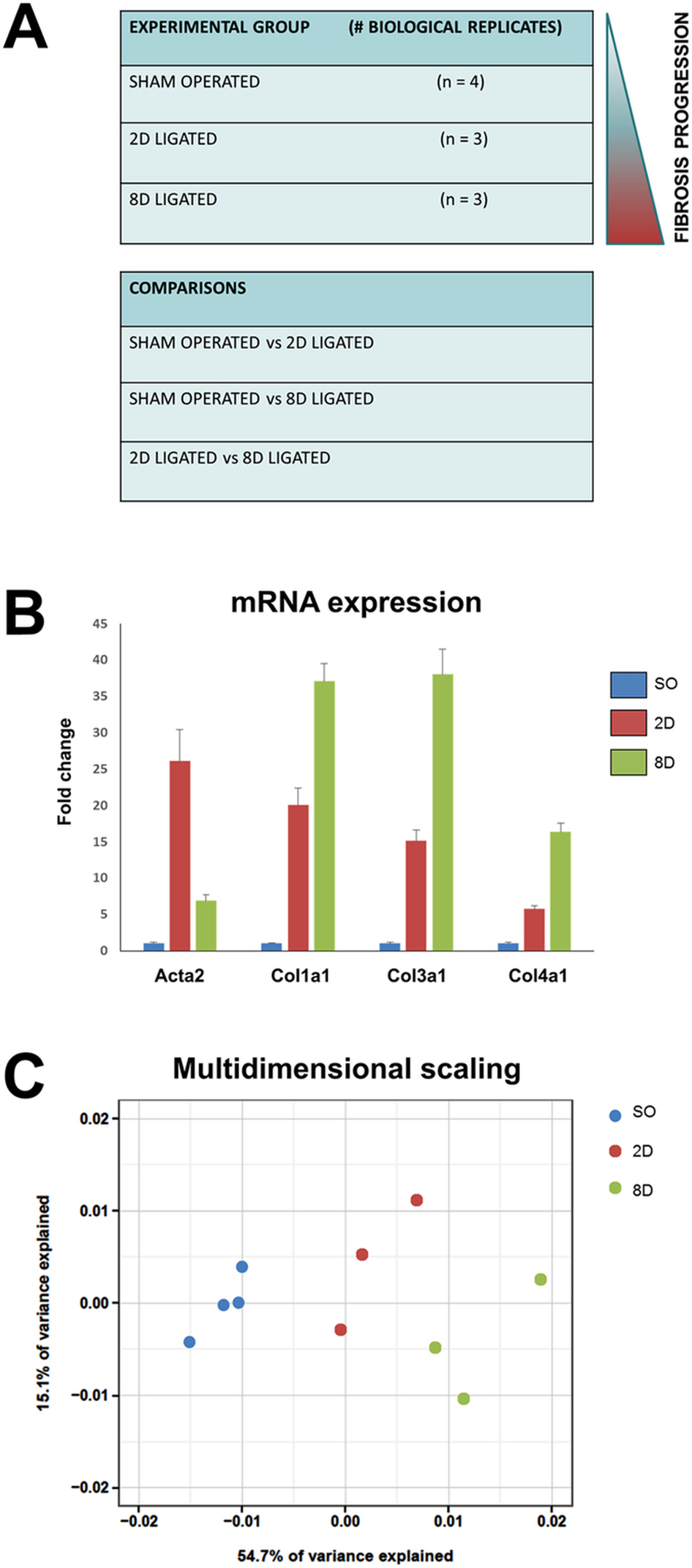 Whole-transcriptome analysis of UUO mouse model of renal fibrosis reveals new molecular players ...