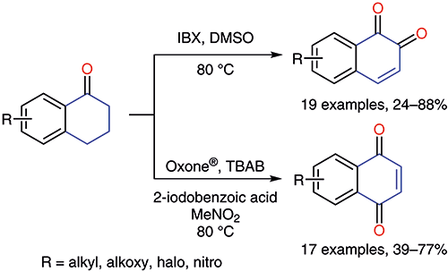 Selective Oxidation of 1-Tetralones to 1,2-Naphthoquinones with IBX and ...
