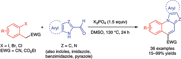 One-Pot Base-Mediated Synthesis of Functionalized Aza-Fused Polycyclic ...
