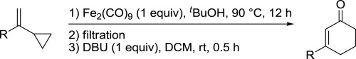 Fe2(CO)9-mediated [5+1] cycloaddition of vinylcyclopropanes and CO for ...