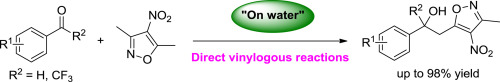 ‘On water’ direct vinylogous Henry (nitroaldol) reactions of 3,5 ...
