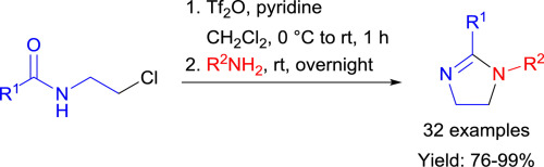 One-pot triflic anhydride-mediated synthesis of 1,2-disubstituted 2 ...