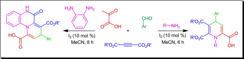 An expedient synthesis strategy to the 1,4-dihydropyridines and pyrido[1,2-a]quinoxalines ...