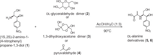 Non-enzymatic transformation of dl-glyceraldehyde, 1,3-dihydroxyacetone ...