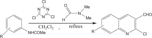 2,4,6-Trichloro-1,3,5-triazine and N,N′-dimethylformamide as an ...