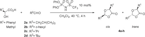 Practical synthesis of 2,5-disubstituted 1,3-dioxolane-4-ones and ...