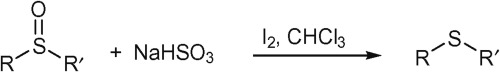 Efficient reduction of sulfoxides with NaHSO3 catalyzed by I2 ...