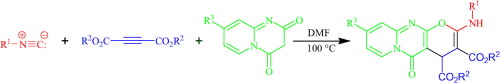 Efficient synthesis of novel pyrano[2,3-d]pyrido[1,2-a]pyrimidine derivatives via isocyanide ...