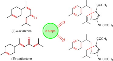 Aromatization of (Z) and (E)-α-atlantones isolated from Cedrus ...