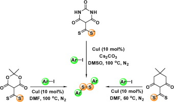 Dithioates of Meldrum’s acid, dimedone, and barbituric acid, novel ...