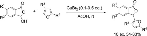 CuBr2 catalyzed synthesis of 3-furylphthalides,Tetrahedron Letters - X-MOL