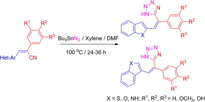 A novel and efficient tributyltin azide-mediated synthesis of 1H ...