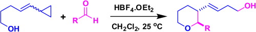 Tandem vinylcyclopropane ring opening/Prins cyclization for the ...