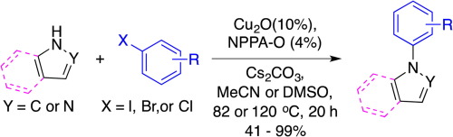 N-Picolinamides as ligands for Ullmann-type CN coupling reactions ...