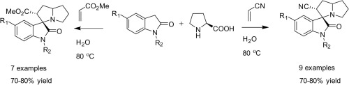 Highly efficient and regioselective synthesis of spirooxindolo ...