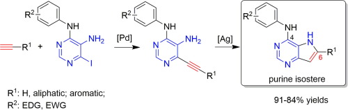 An efficient synthesis of 4,6-substituted pyrrolo[3,2-d]pyrimidines by ...