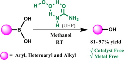 A chemoselective ipso-hydroxylation of arylboronic acids using urea ...
